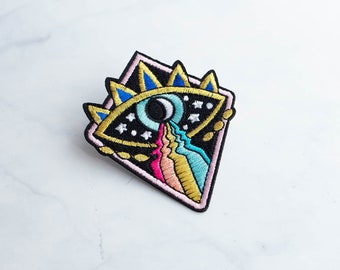 Evil Eye Patch | Etsy