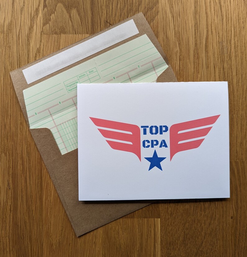CPA Exam Motivational Greeting Card 4-pack - Etsy