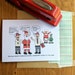 Santa Clause Accounting Holiday Greeting Card - Etsy