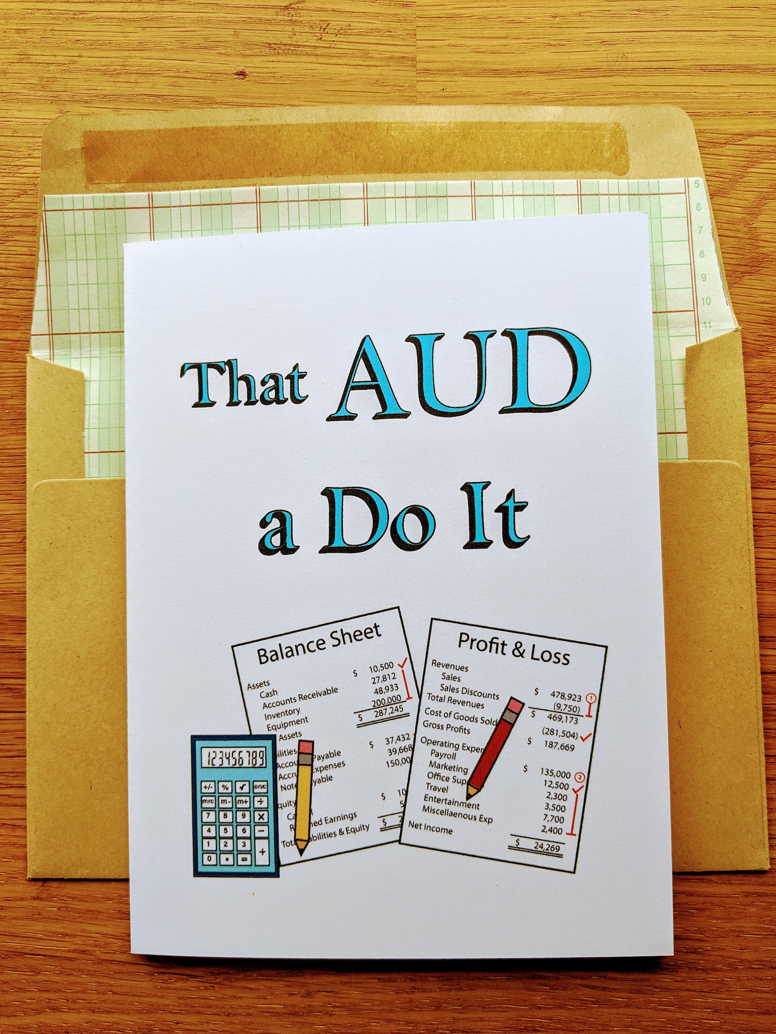 CPA Exam Motivational Greeting Card - AUD - Etsy