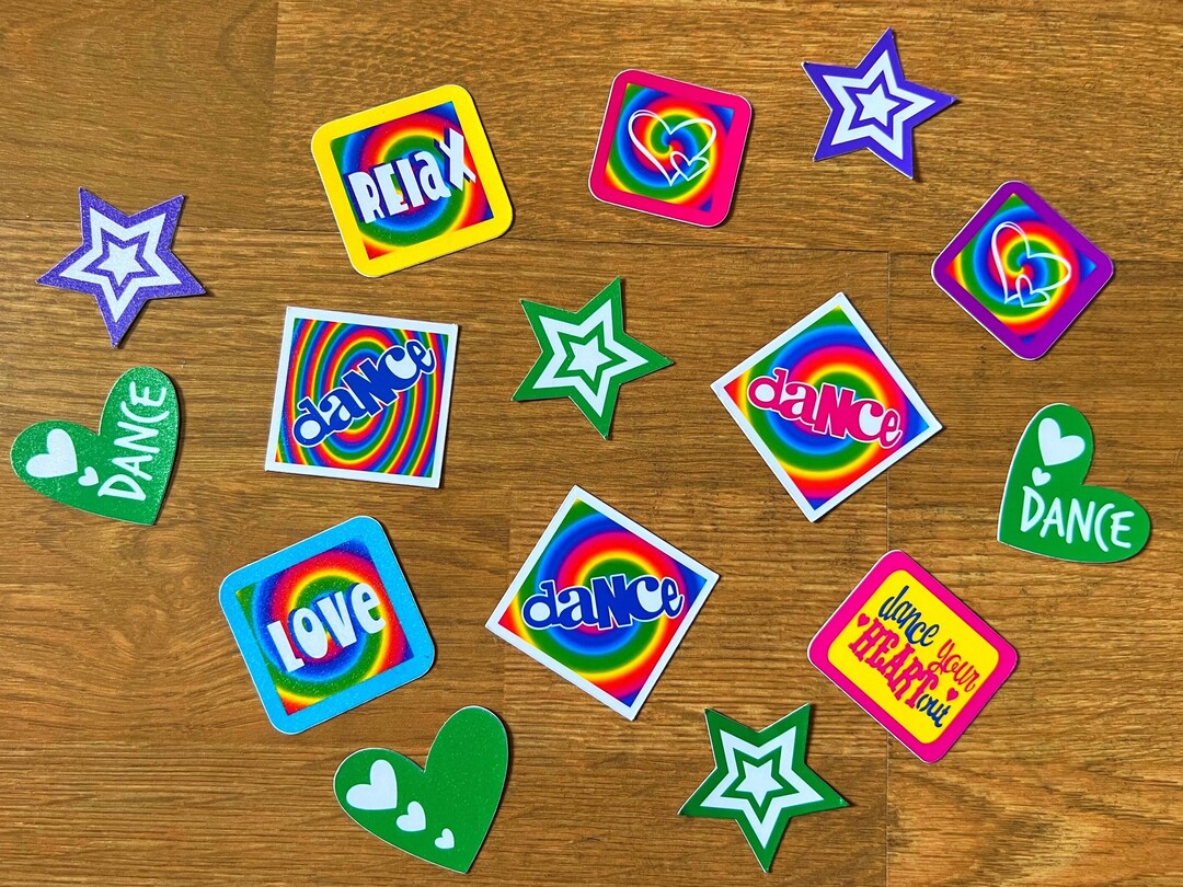 Dance Sticker Pack, Dance Vinyl Decal, Dance Vinyl Sticker, Dance ...