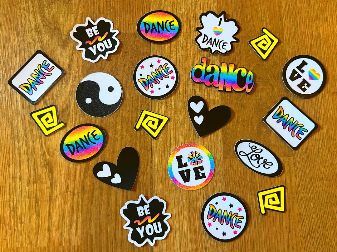 Dance Sticker Pack Dance Vinyl Decal Dance Vinyl Sticker - Etsy