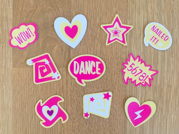 Dance Sticker Pack Dance Vinyl Decal Dance Vinyl Sticker | Etsy