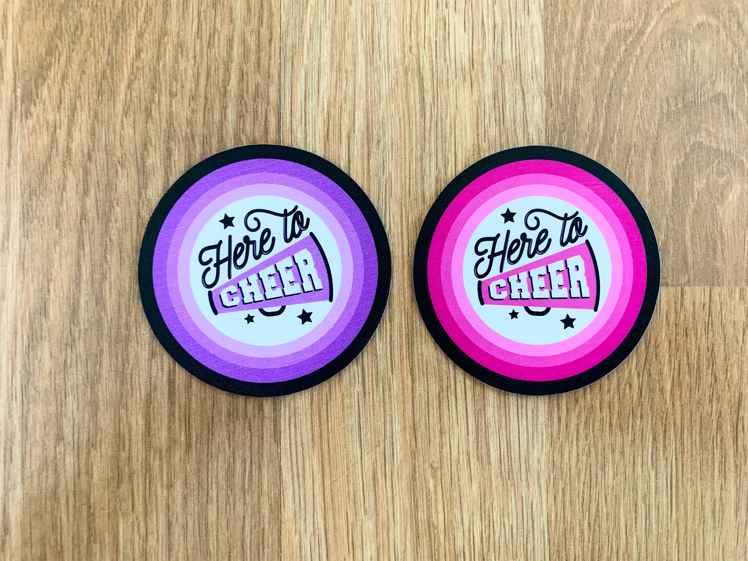 Cheer Sticker, Cheerleader Sticker, Cheer Gifts, Pom Pom Stickers ...