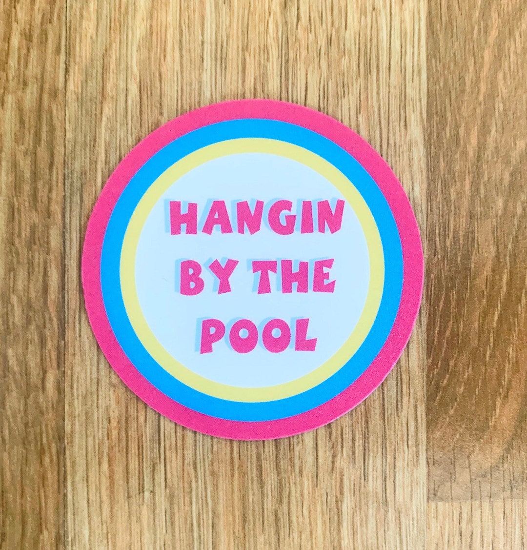Swimming Pool Decal, Pool Sticker, Pool Decal, Summer Sticker, Summer ...
