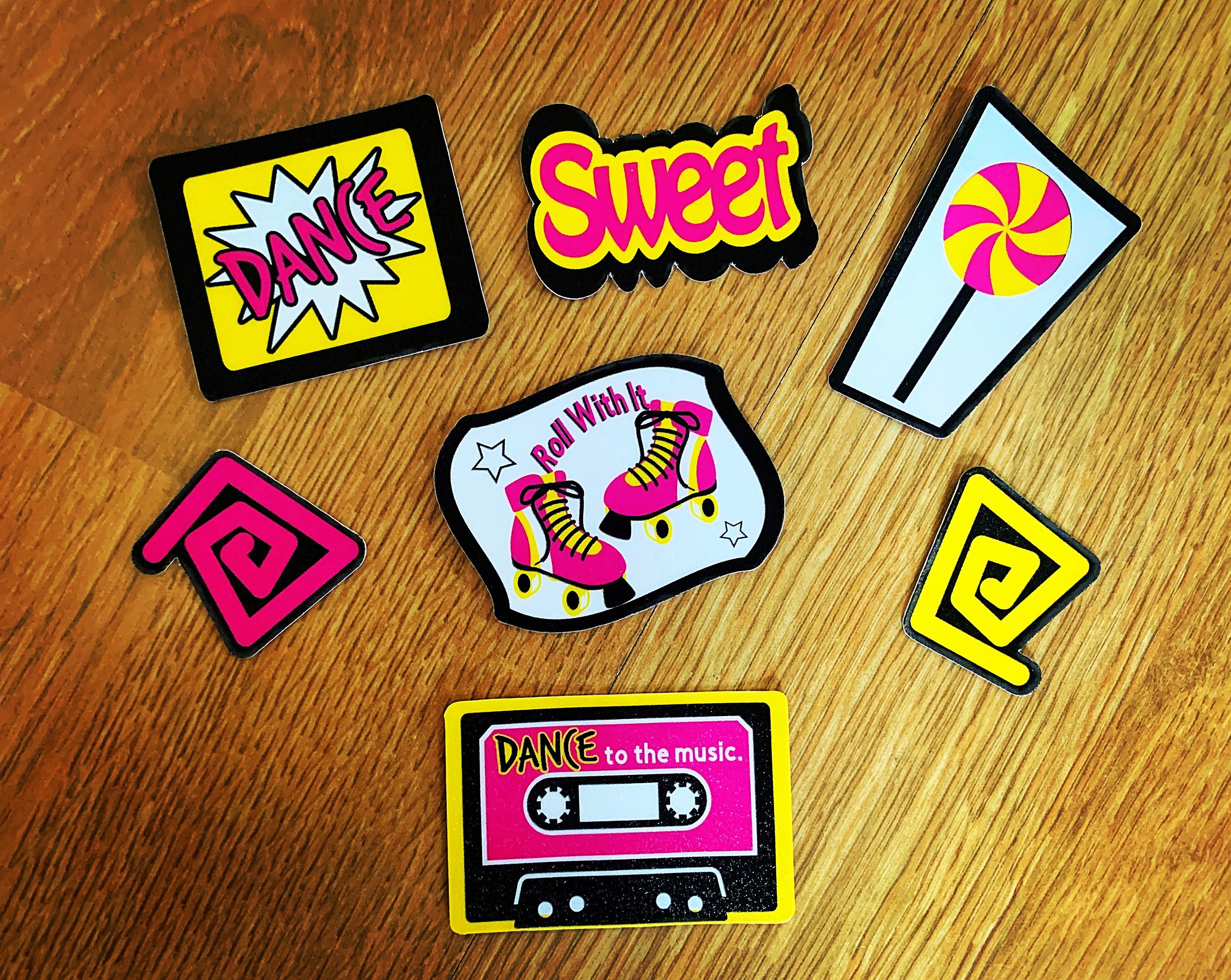 Retro Sticker Pack Retro Stickers 90s Sticker Pack 90s | Etsy