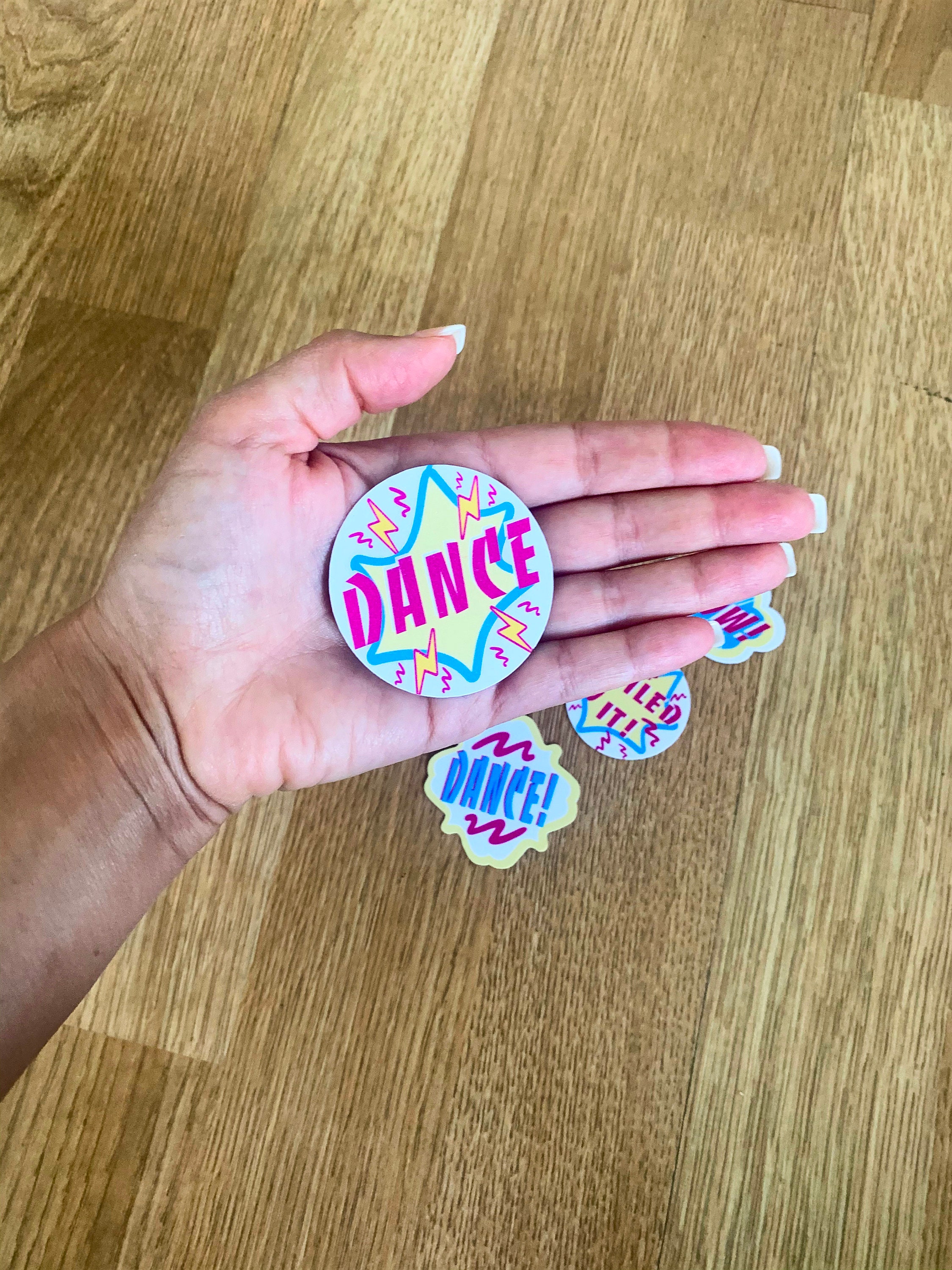 Dance Sticker Pack Dance Vinyl Decal Dance Vinyl Sticker | Etsy