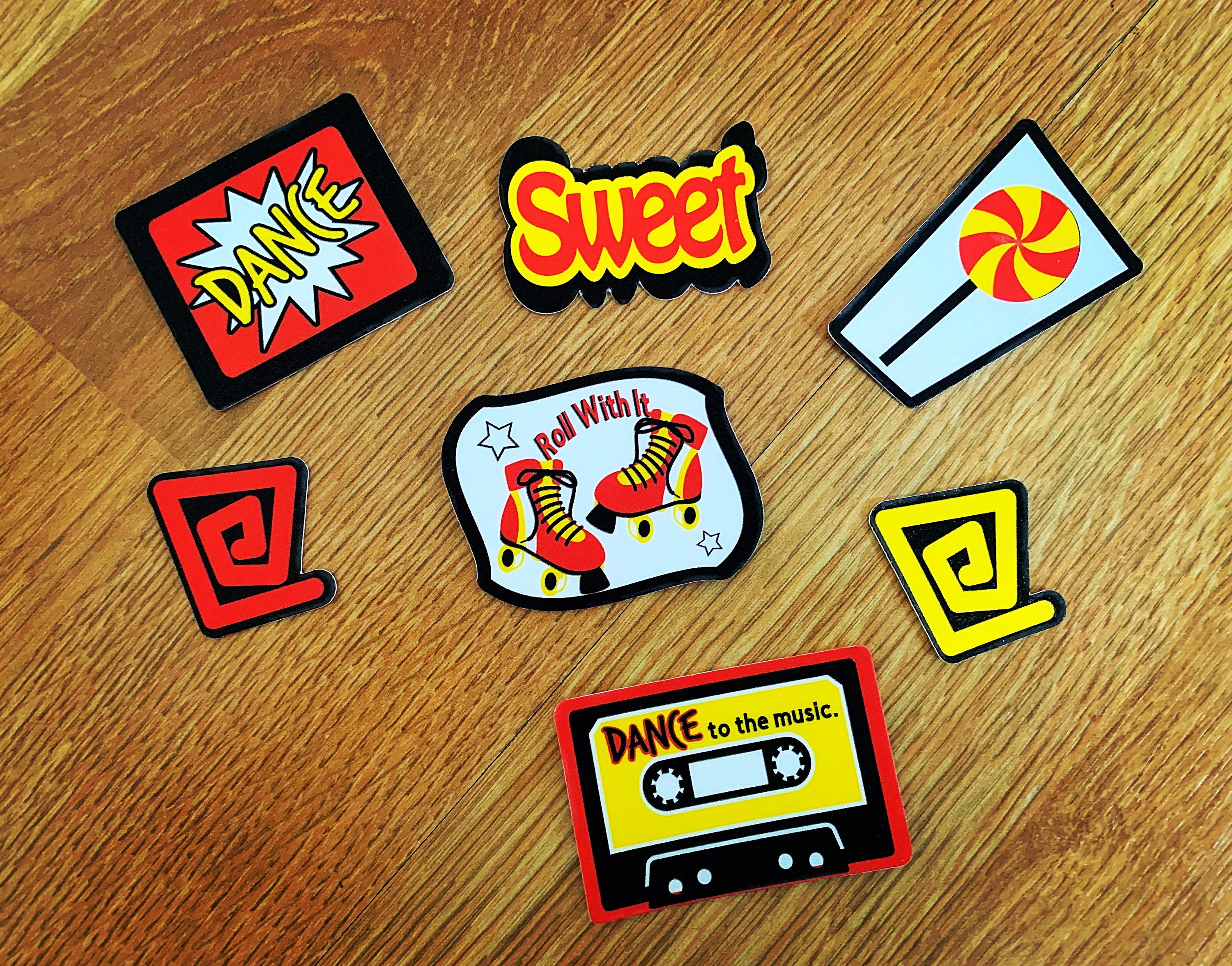 Retro Sticker Pack Retro Stickers 90s Sticker Pack 90s | Etsy