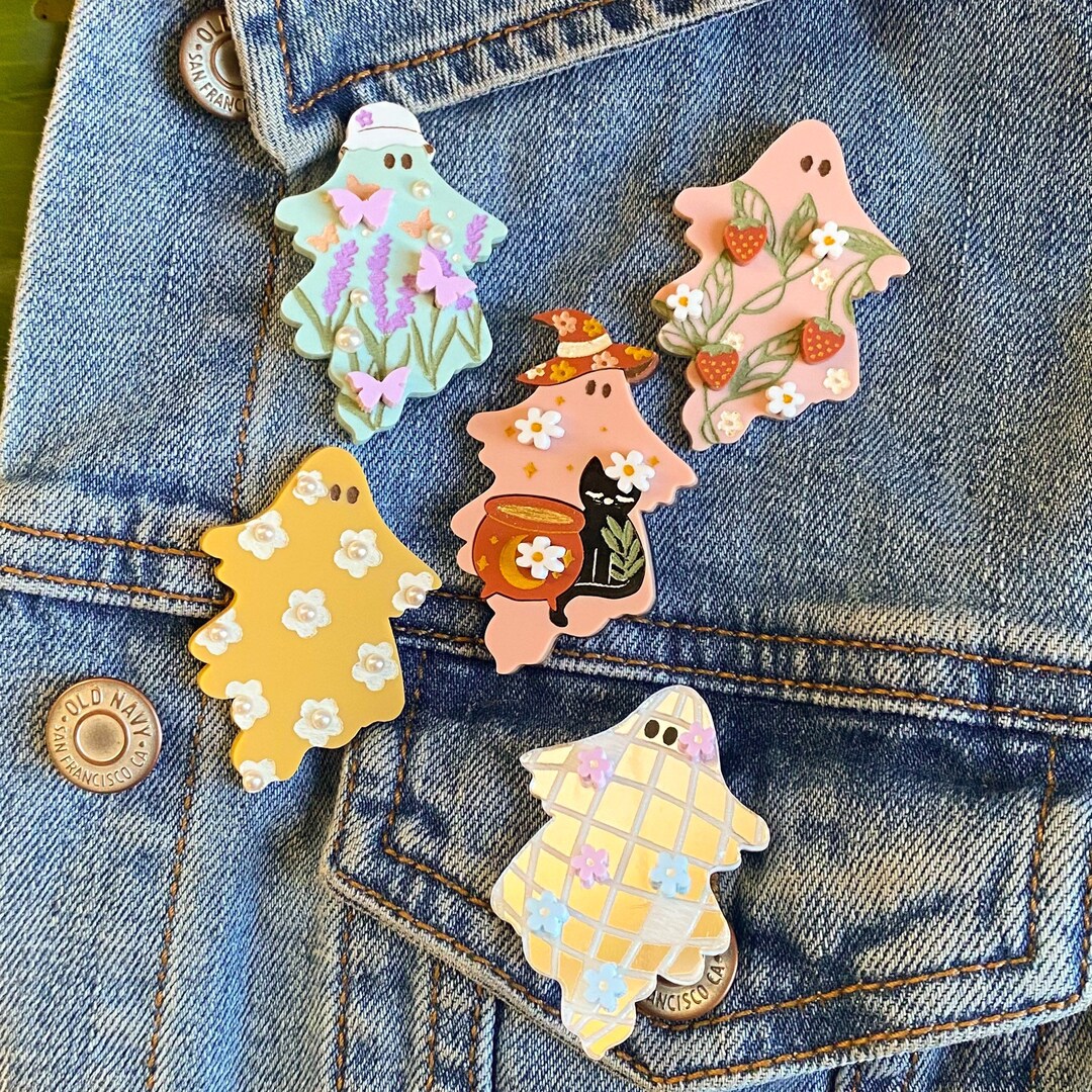 ACRYLIC GIRLY GHOUL Pins Cottage Core Mushroom Cottage - Etsy