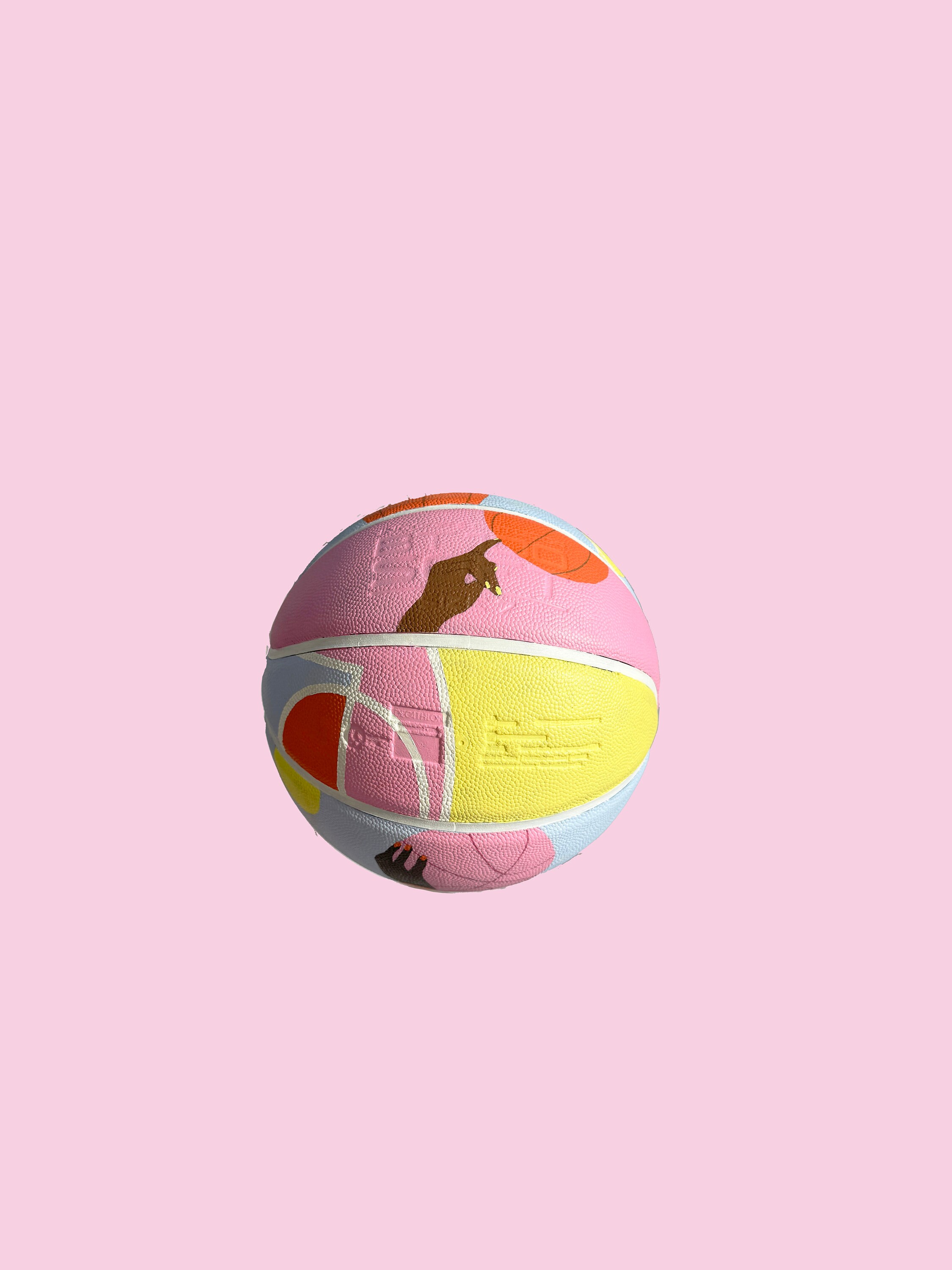 Painted Basketball - Etsy