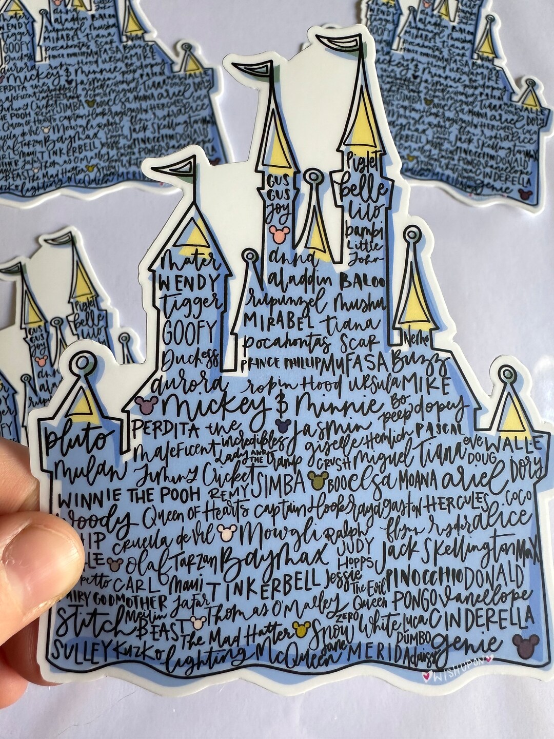Disney Character Castle - Etsy