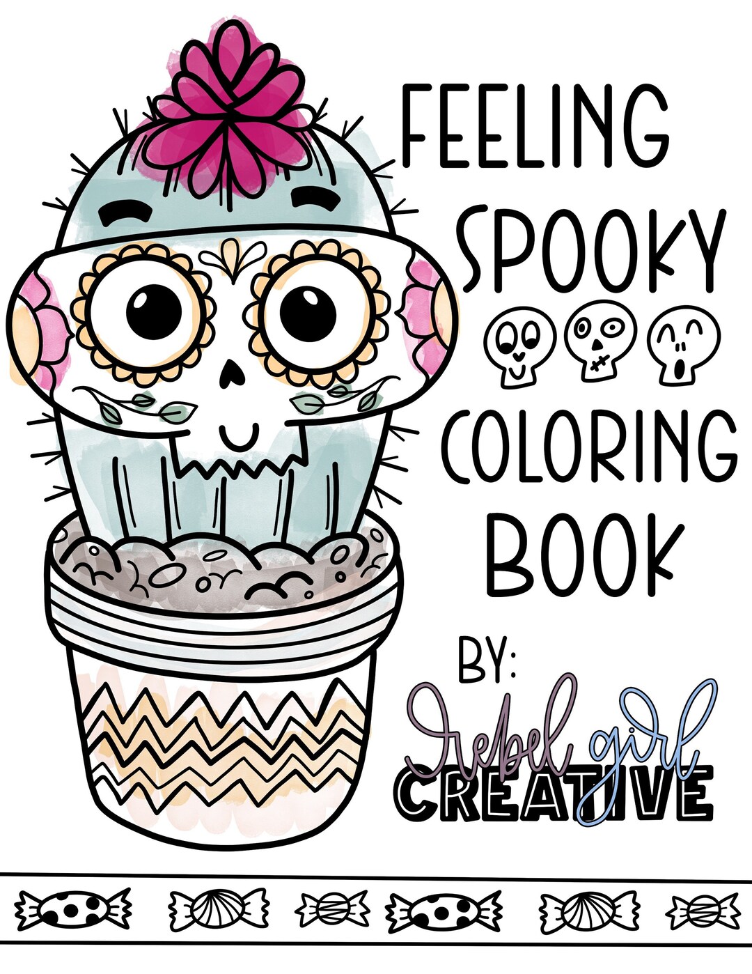 DIGITAL DOWNLOAD Feeling Spooky Coloring Book 2022 - Etsy