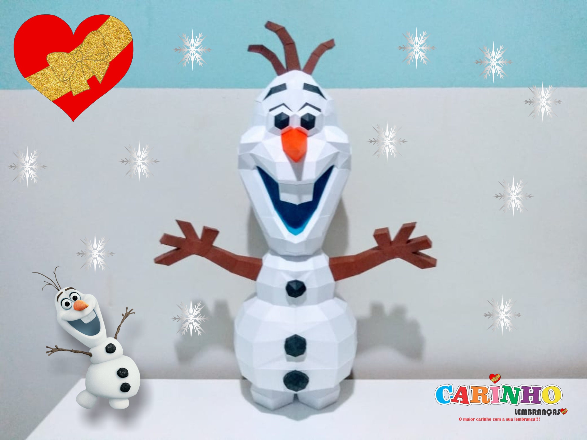 Olaf 3d Origami