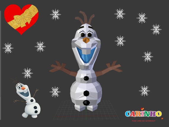 Olaf 3d Origami