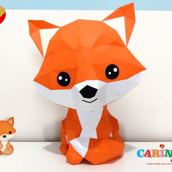 Fox Papercraft - Etsy