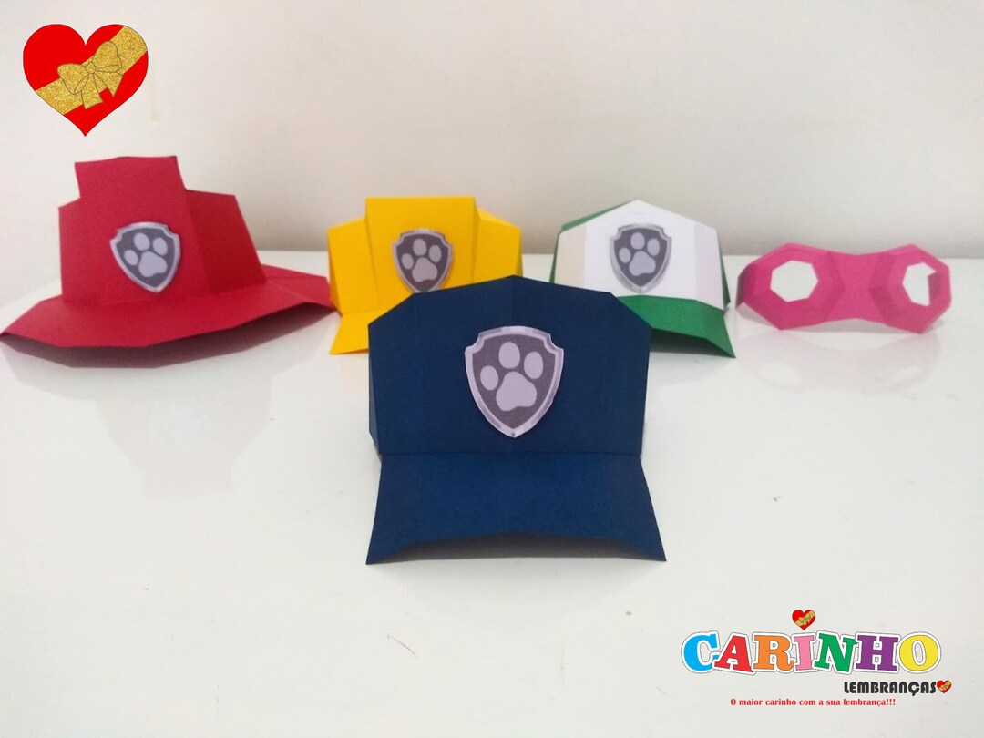 Hats Papercraft Low Poly - Etsy