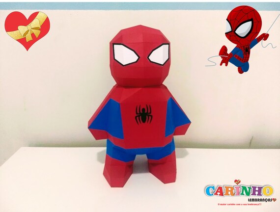 Papercraft Minecraft Spiderman
