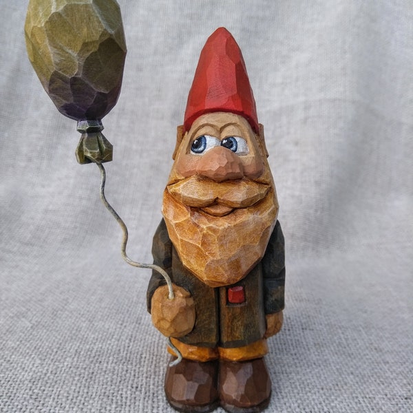 Hand Carved Gnomes - Etsy