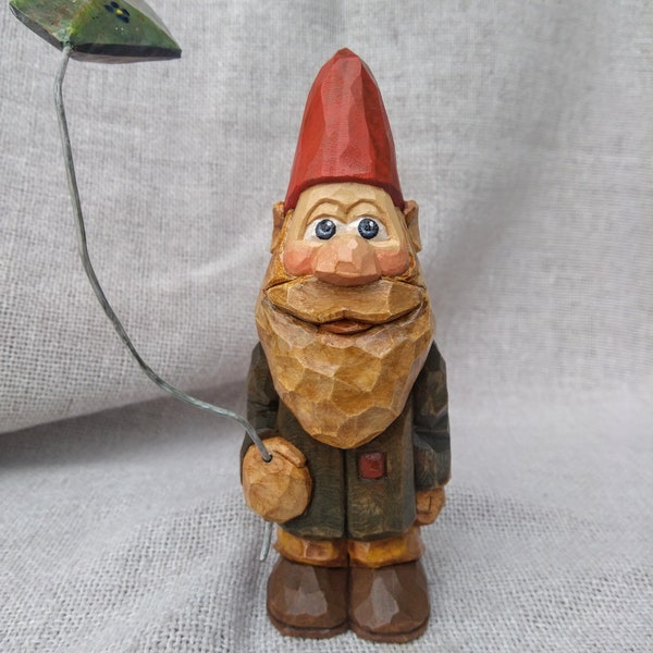 Hand Carved Gnomes - Etsy
