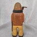 Wood Carving - Hand Carved Coal Miner Figurine - Whittling Coal Miner ...