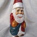 Wood Carving Santa Claus Sculpture Hand Carved Wooden Santa - Etsy