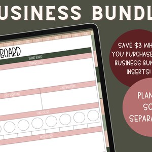 Business Inserts, Digital Download, Small Business Inserts, Business ...