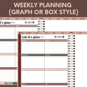 Digital Teacher Planner, Undated Teacher Planner, Lesson Planner, 2025 ...