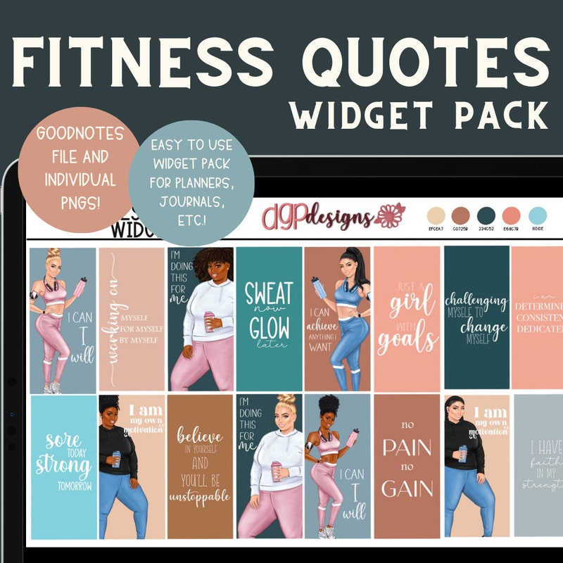 Fitness Stickers - Etsy