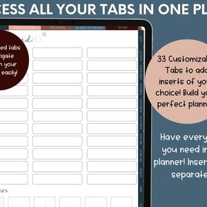 2024-2025 UNDATED Black Girl Digital Planner, Afro Midyear Digital ...