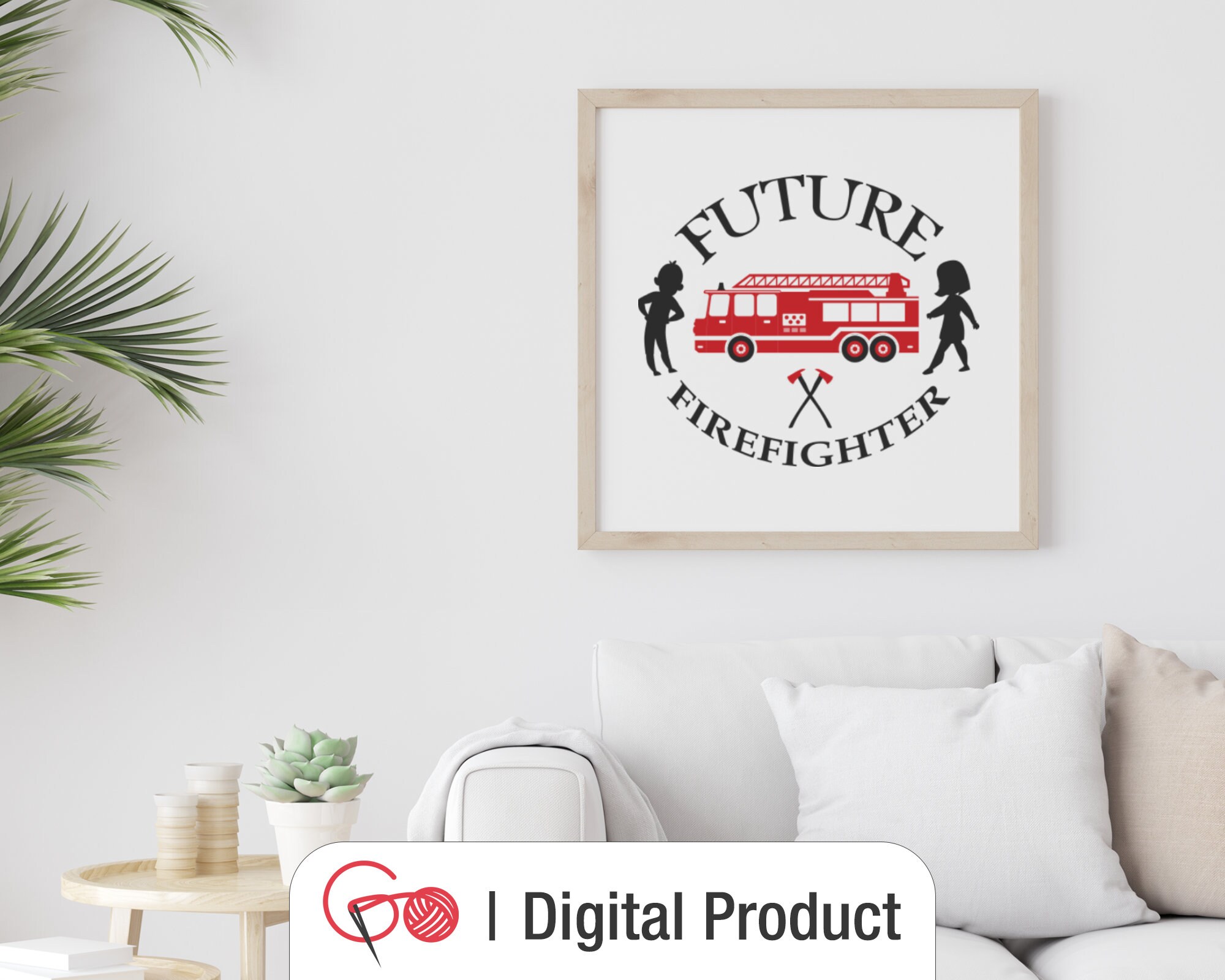 Future Firefighter SVG | Son Daughter Fire Truck Cut File | Fire Dept ...