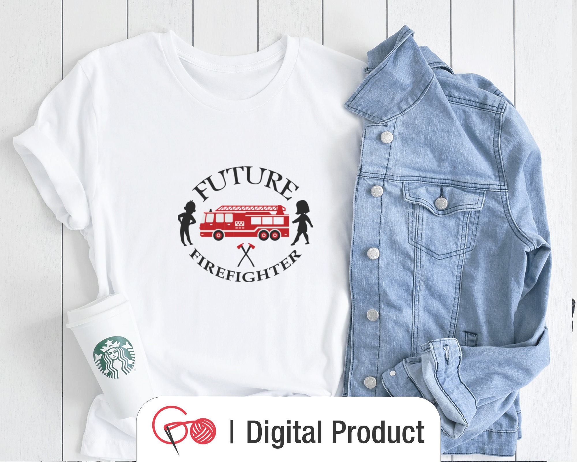 Future Firefighter SVG | Son Daughter Fire Truck Cut File | Fire Dept ...
