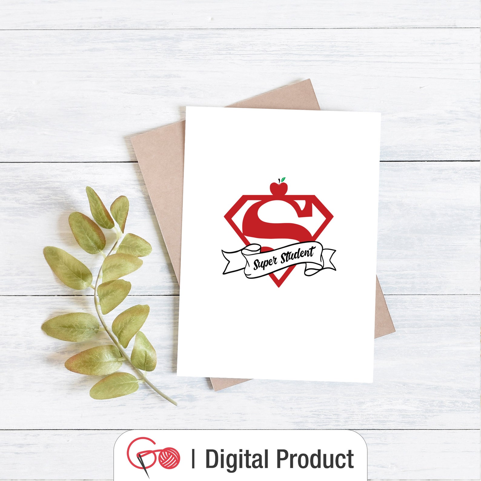Student SVG Cut File Super Student SVG Superhero Apple | Etsy