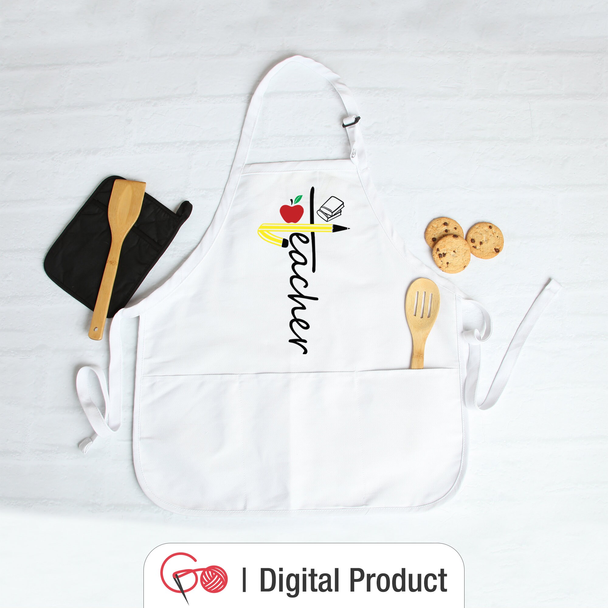 Teacher SVG Teacher Calligraphy SVG Apple Svg Teacher Book - Etsy