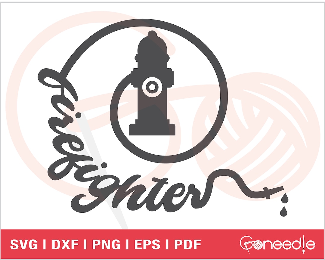 Firefighter SVG | Fire Hydrant Hose Svg | Fire Fighter SVG | Fire ...