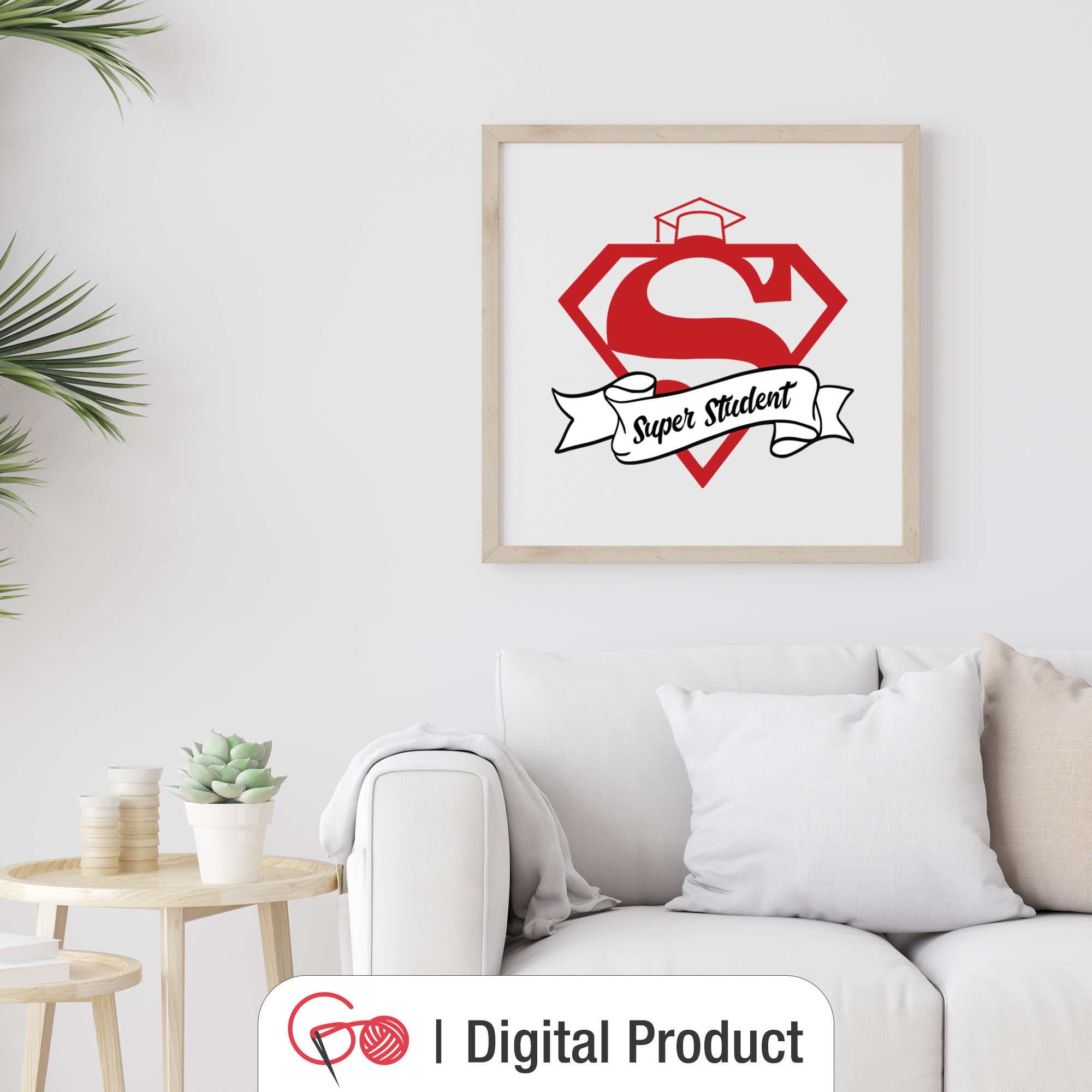 Student SVG Cut File Super Student SVG Superhero Student - Etsy