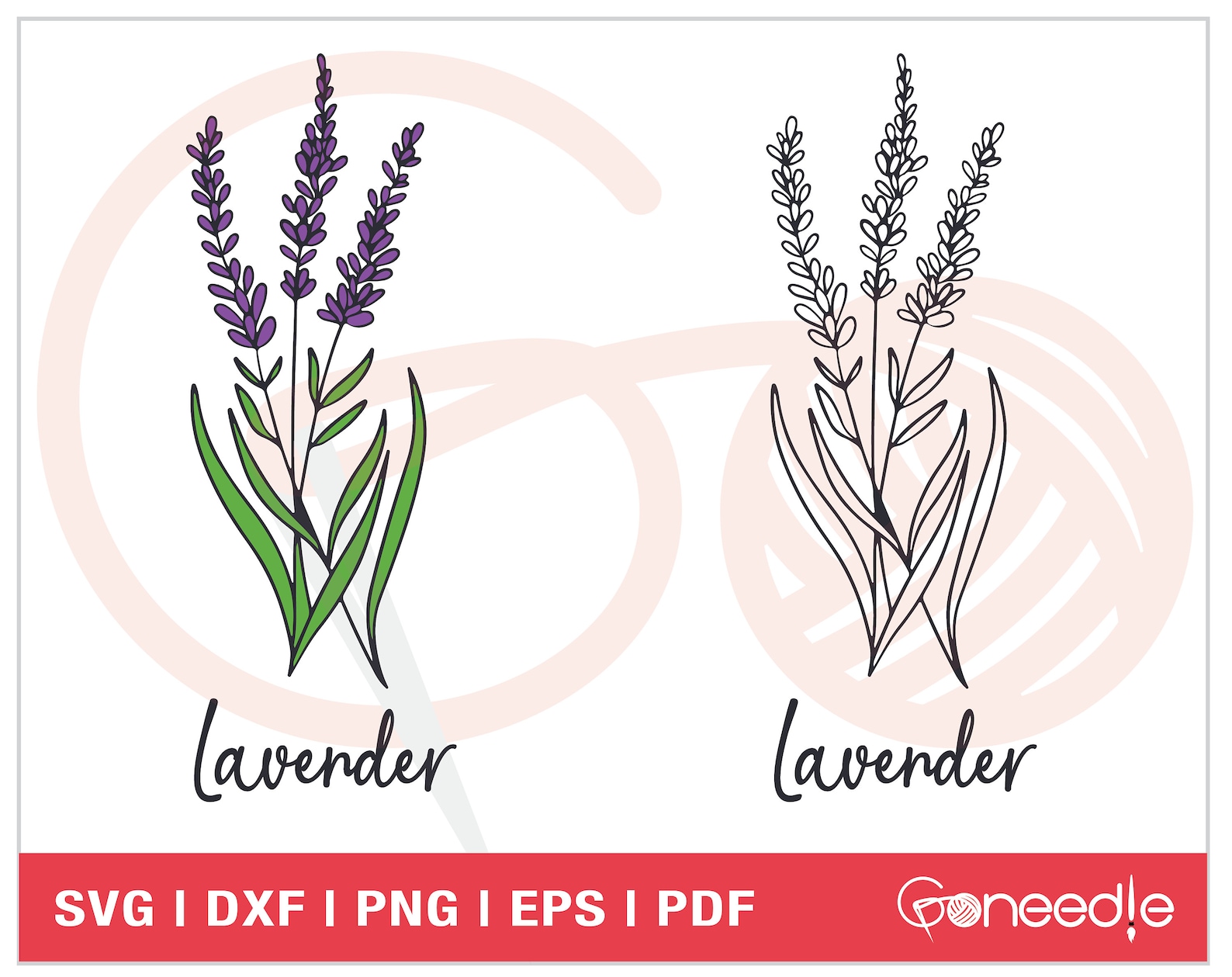 Lavender SVG Cut Files Flowers SVG Wedding Bouquet SVG | Etsy