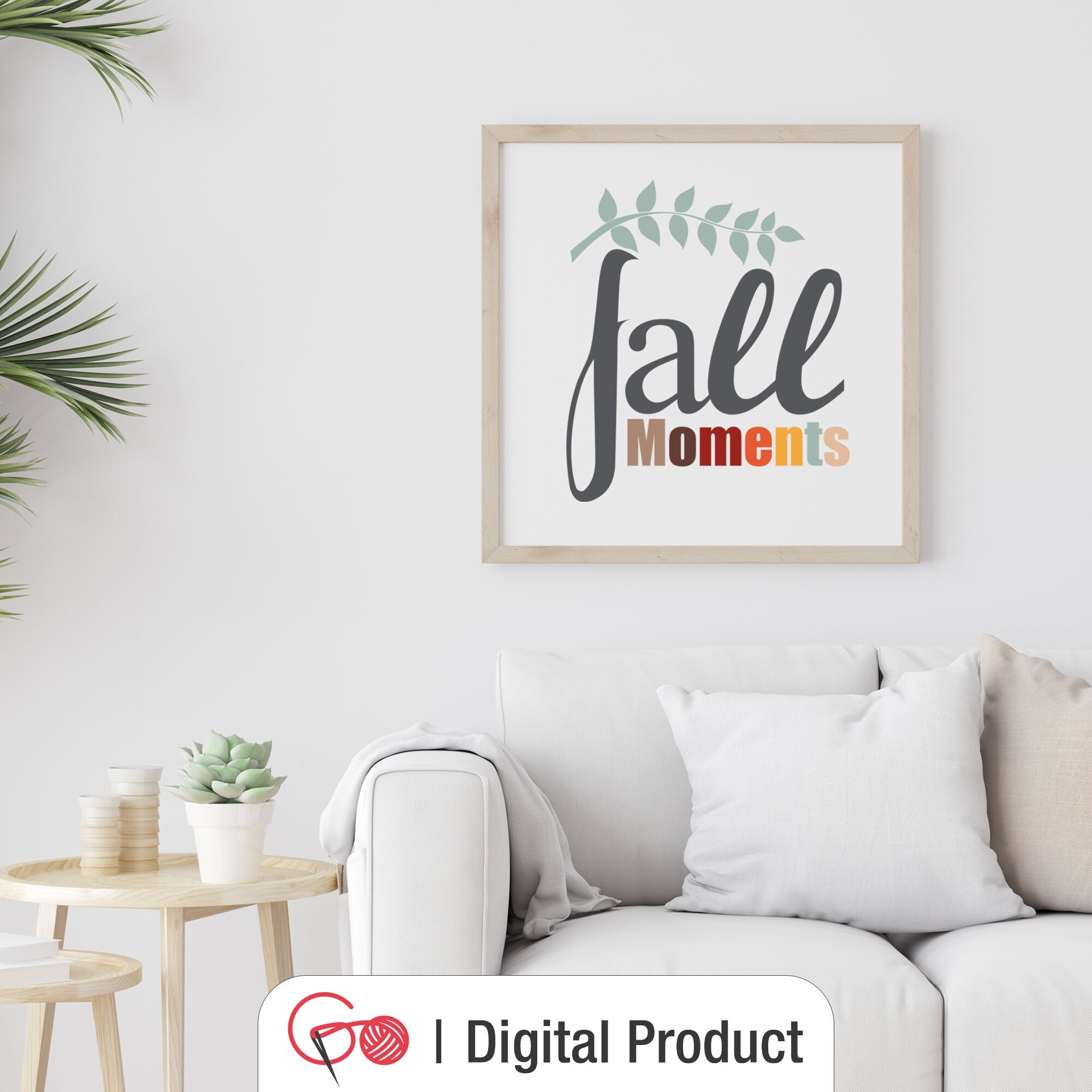 Fall Moments SVG File Autumn Fall SVG Fall Leaves SVG | Etsy