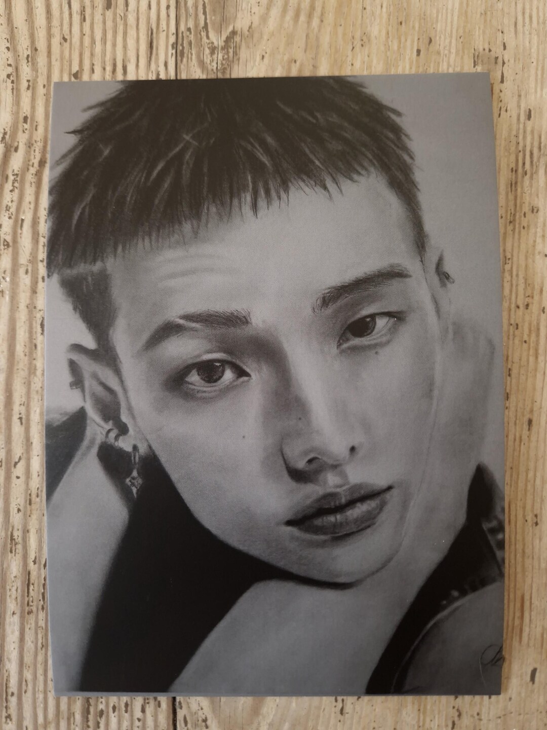Hyunjin From Stray Kids Pencil Stetch PRINT - Etsy