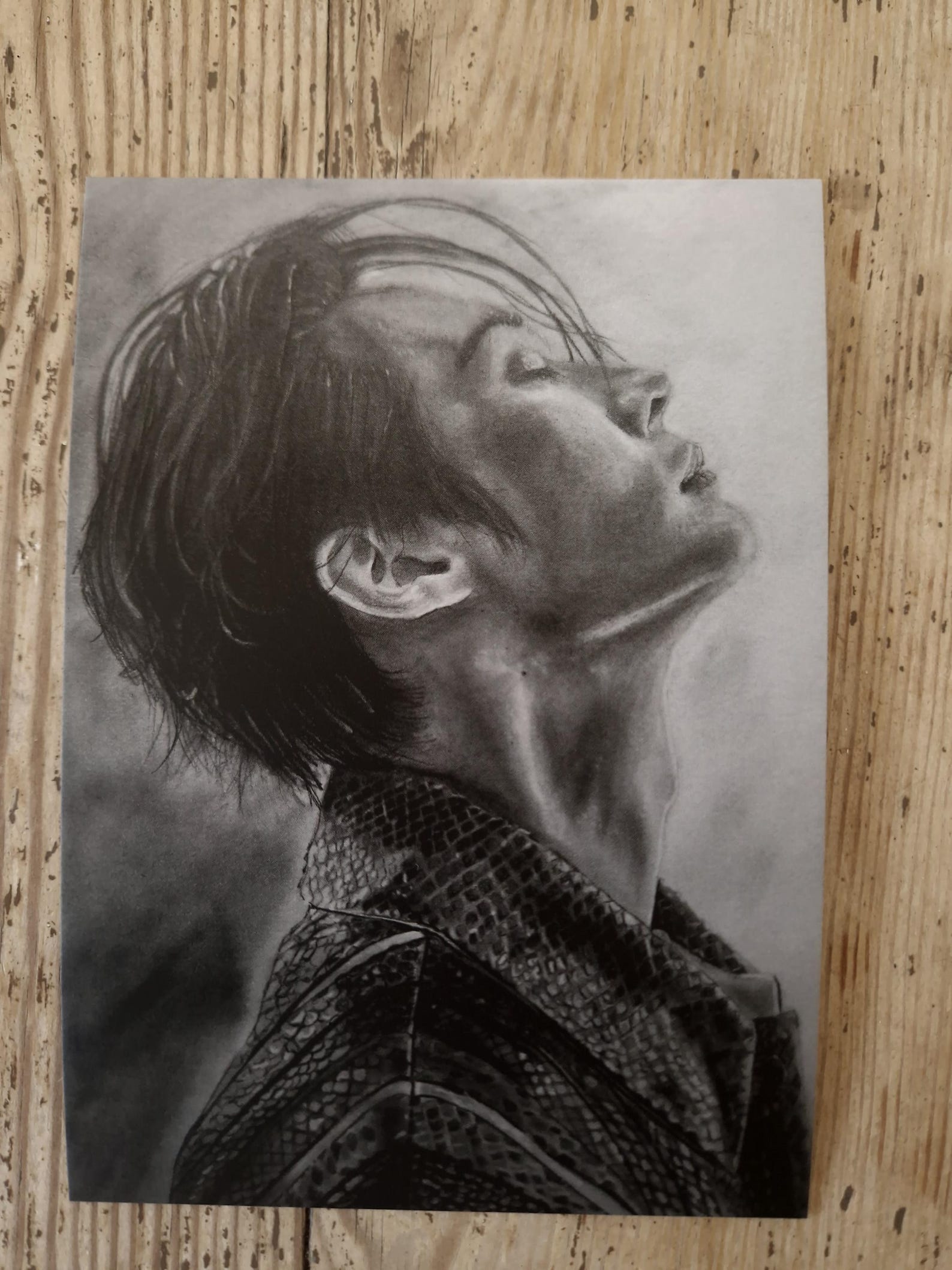 Lee Know (side Profile) From Stray Kids Pencil Stetch PRINT - Etsy