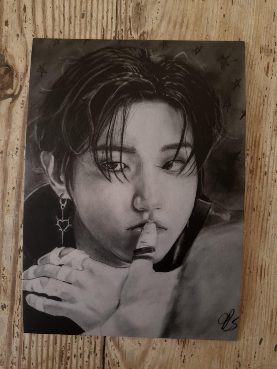Han From Stray Kids Pencil Stetch PRINT - Etsy