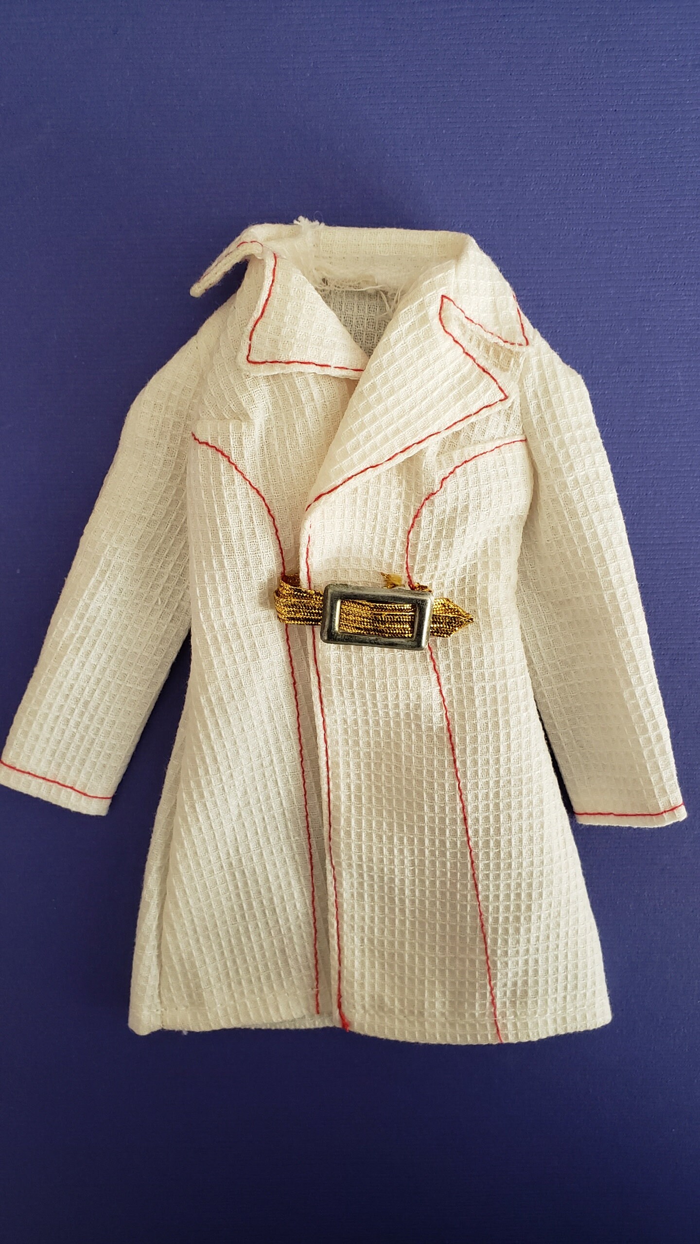 Vintage Barbie White Coat 1970's Mattel - Etsy
