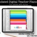 2024-2025 Google Sheets Lesson Planner & Calendar August-july Rainbow ...