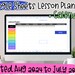 2024-2025 Google Sheets Lesson Planner & Calendar August-july Rainbow ...