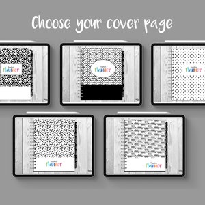 Undated Jan-dec Digital Teacher Planner for Ipad, Goodnotes- Patterned ...