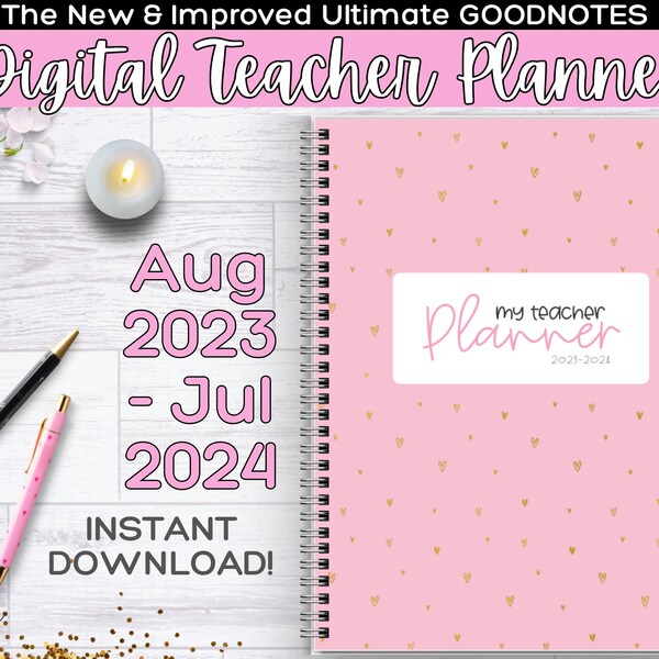 Teacher Planner - Etsy