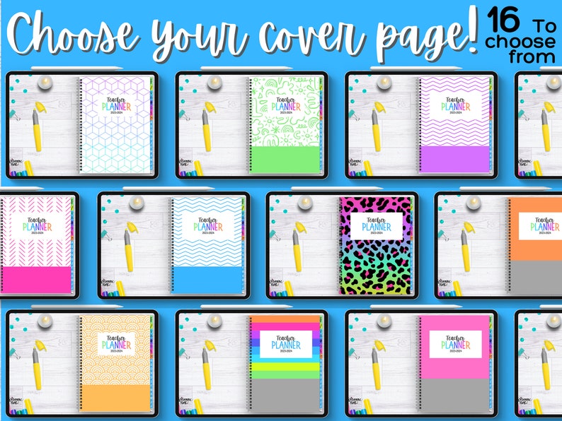 2024-2025 Digital Teacher Planner for Goodnotes, Notability, Xodo ...