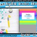 2024-2025 Google Sheets Lesson Planner & Calendar August-july Rainbow ...