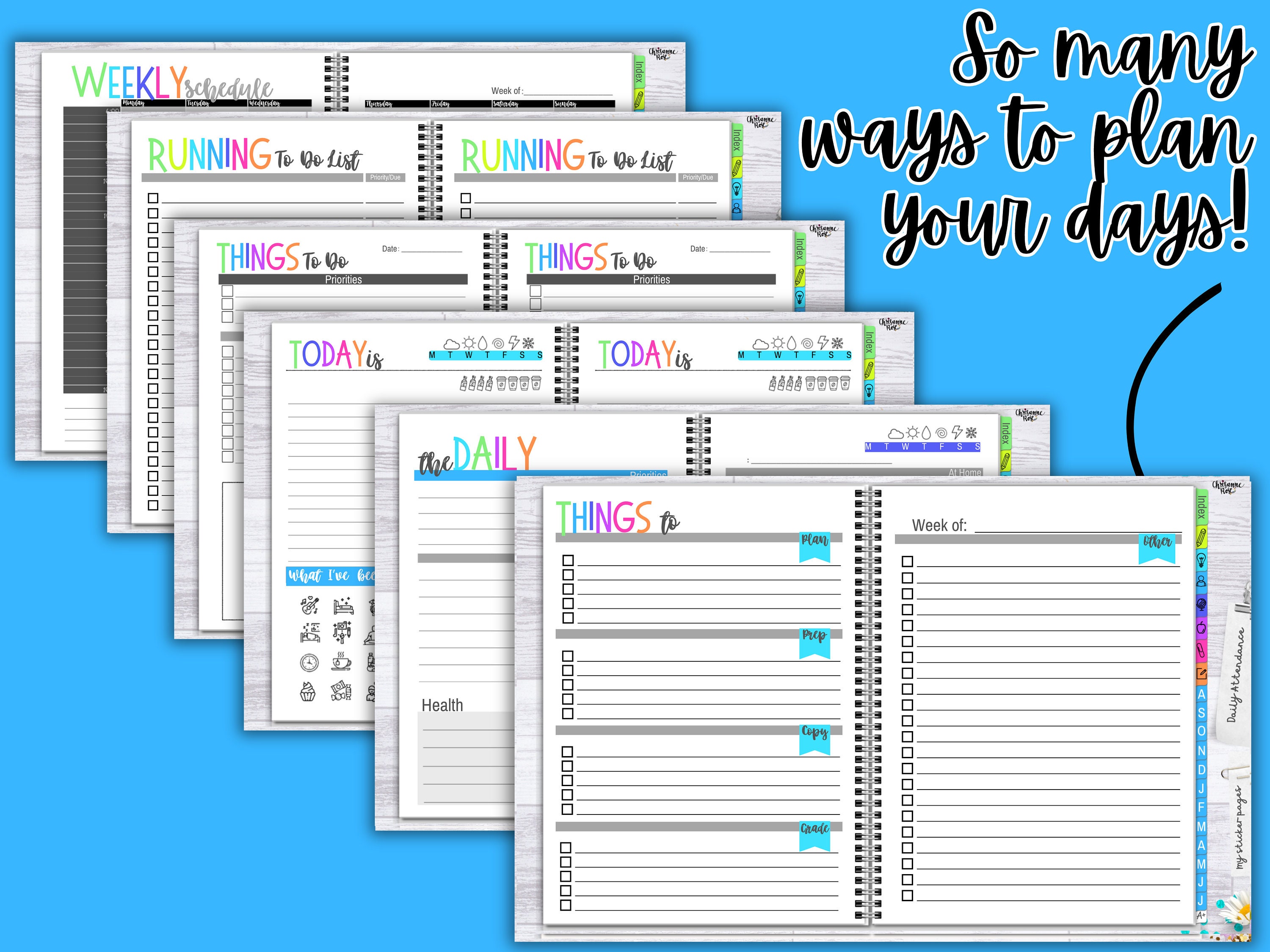 2024-2025 Digital Teacher Planner for Goodnotes, Notability, Xodo ...