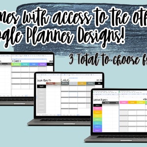 2024-2025 Google Sheets Lesson Planner & Calendar August-july Rainbow ...