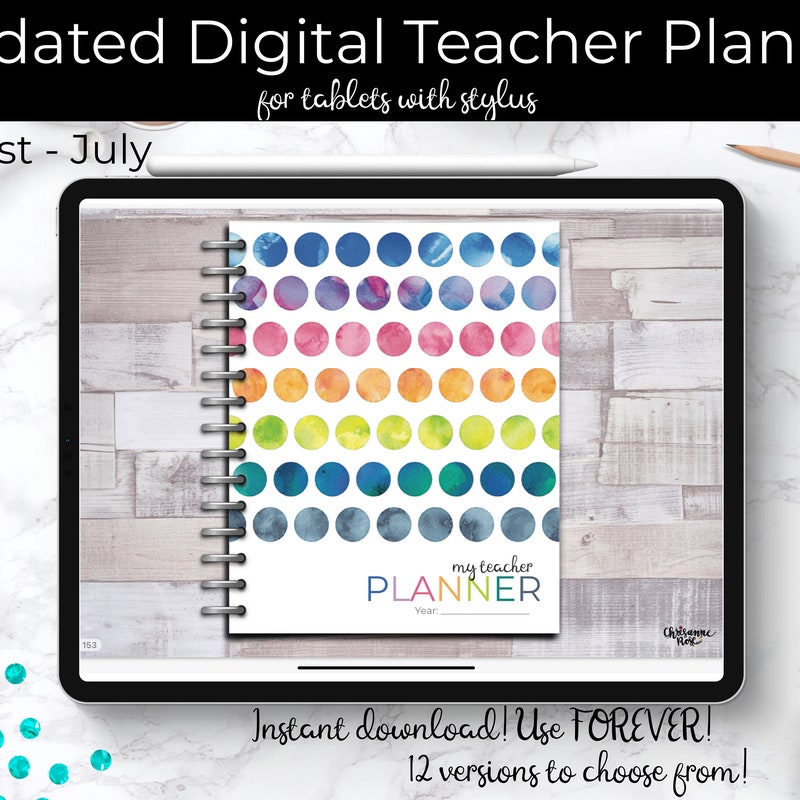 Teacher Planner - Etsy